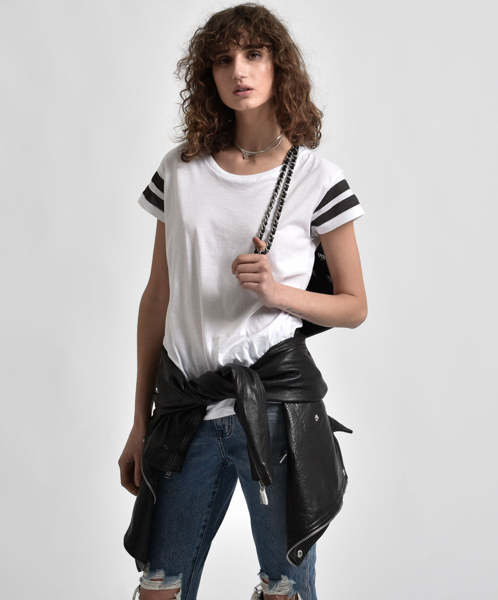 Le Hunt One Tee White White - One Teaspoon USA