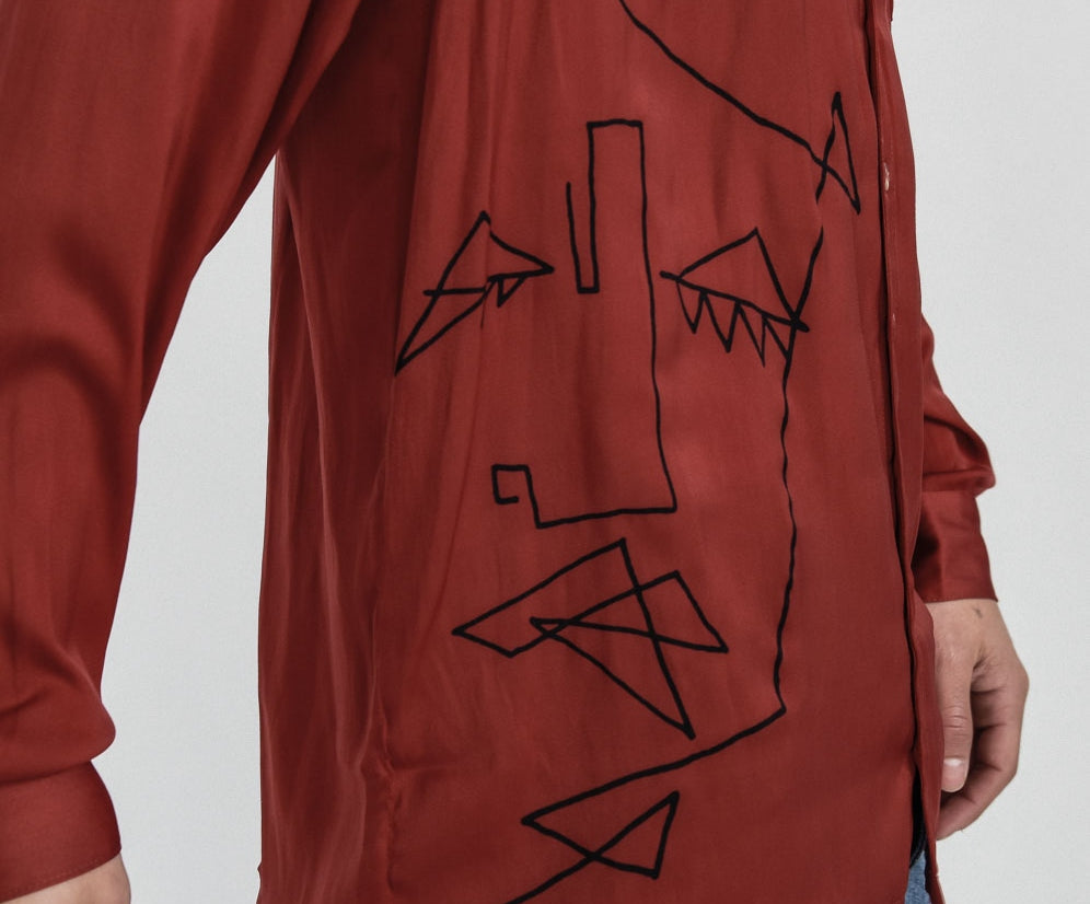 Abstract Dandy Shirt | OneTeaspoon - One Teaspoon