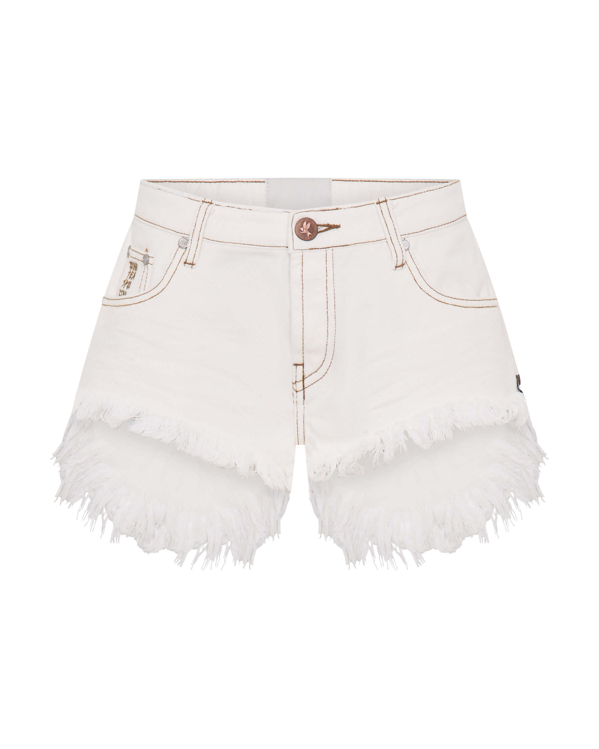 Low Waist Denim Shorts - One Teaspoon USA