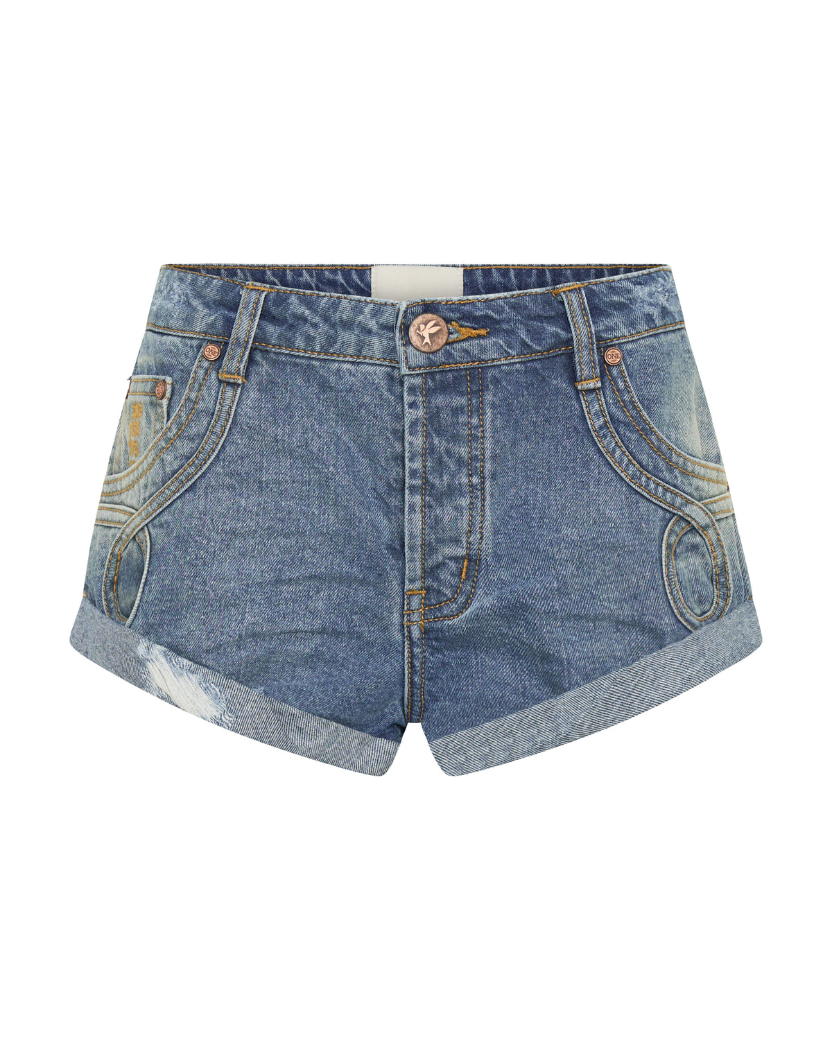 Women's Low Waist Denim Shorts & Jean Shorts - One Teaspoon USA